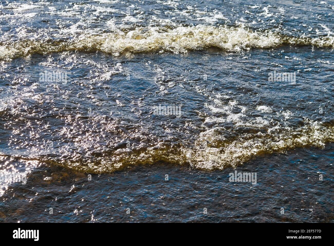 Fast flowing lake water waves hi-res stock photography and images - Alamy