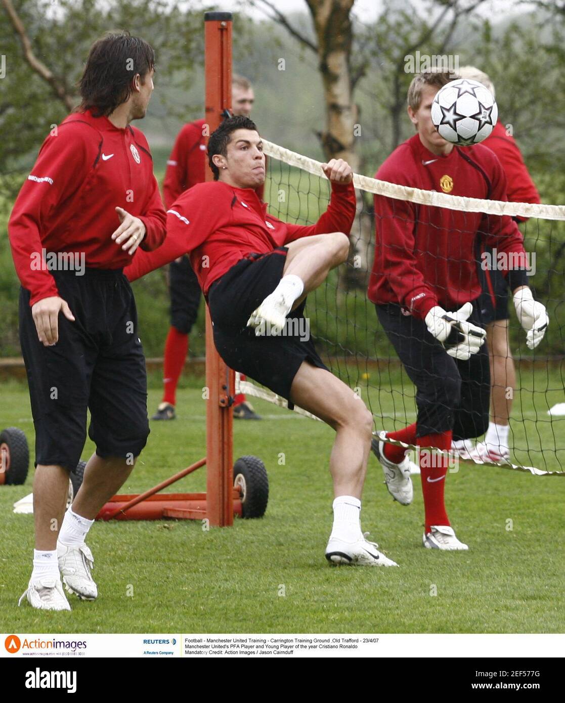 Ronaldo pfa player of the year hi-res stock photography and images - Alamy