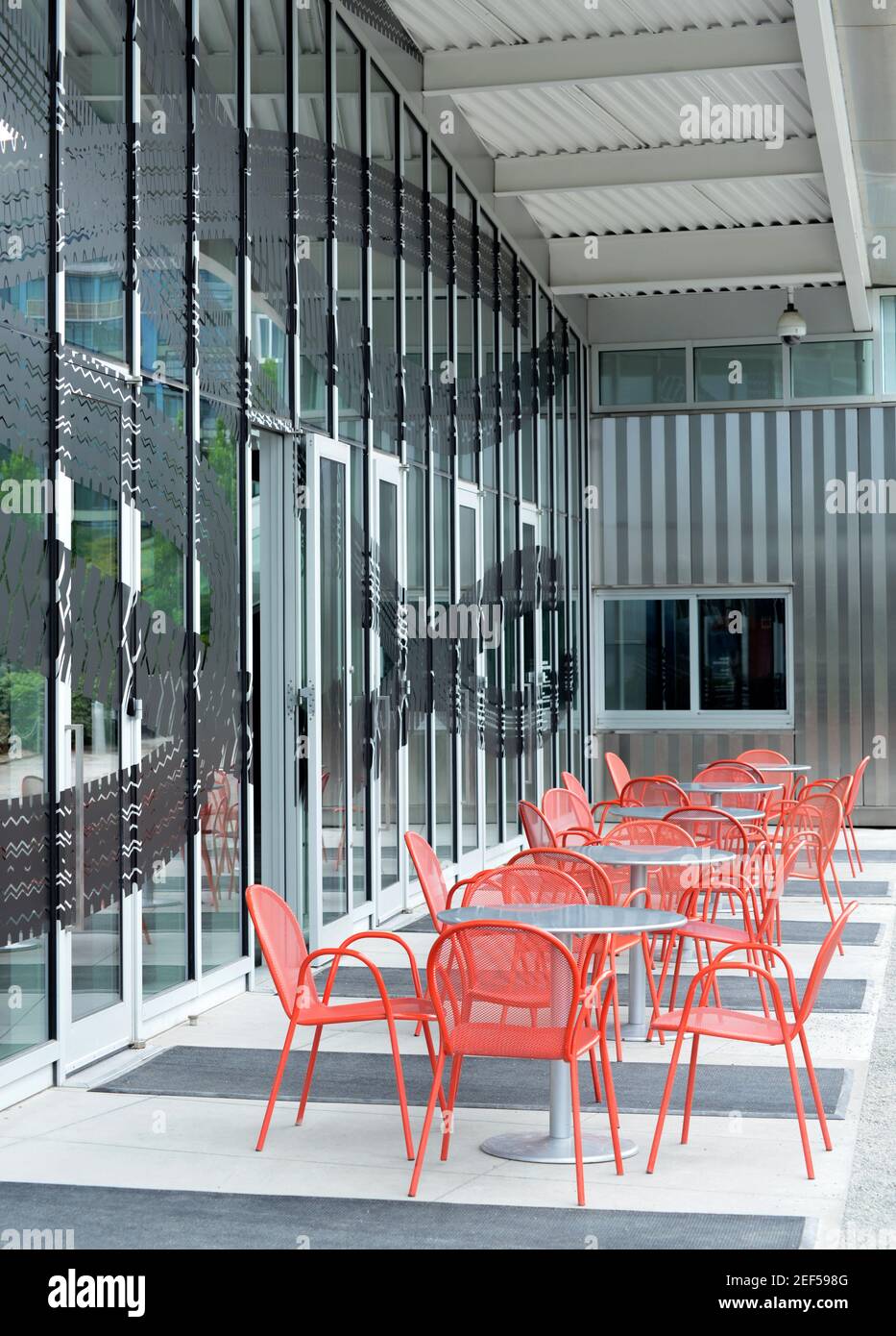 Paccar Pavilion patio exterior in downtown Seattle, WA Stock Photo - Alamy