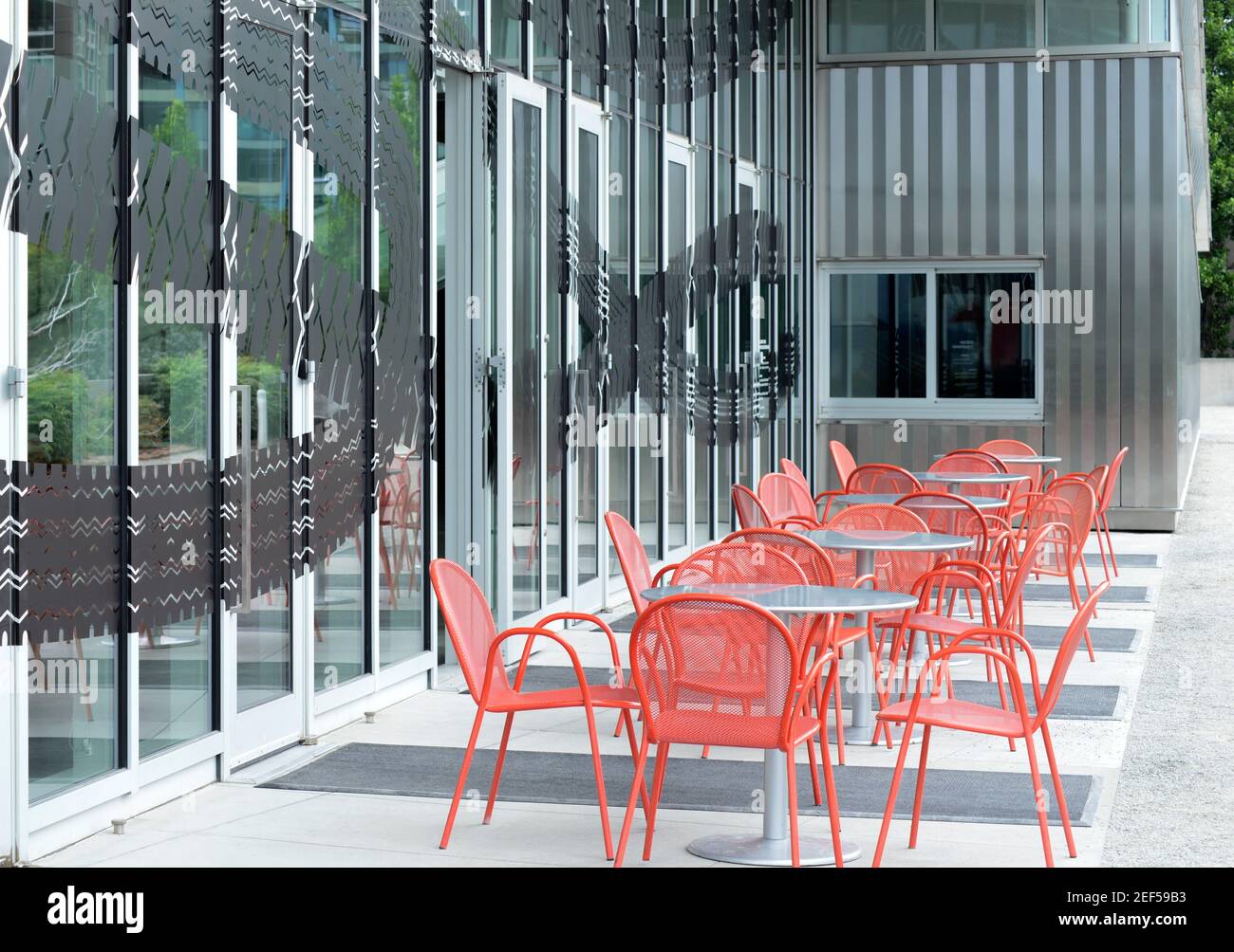 Paccar Pavilion patio exterior in downtown Seattle, WA Stock Photo - Alamy