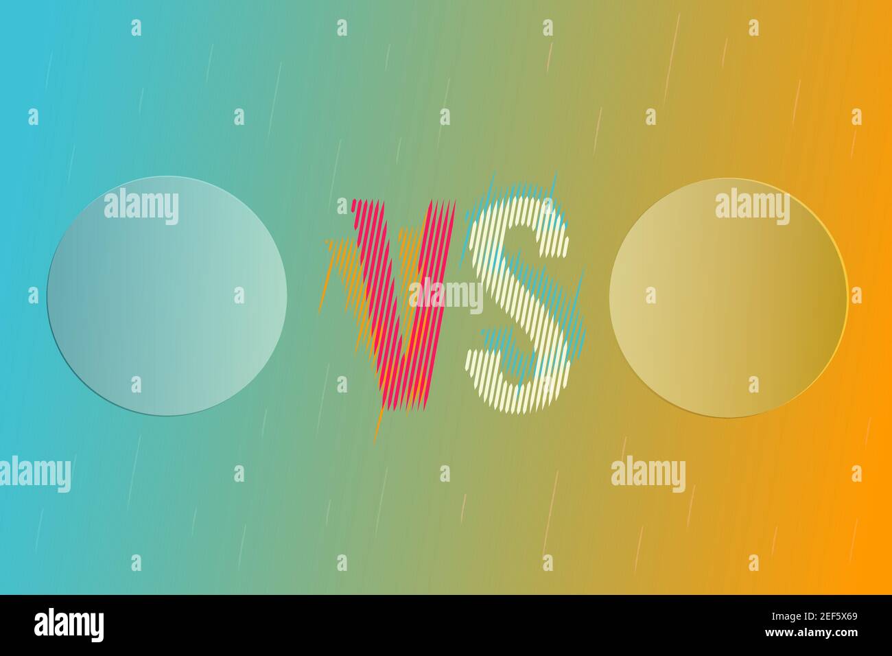 abstract vs versus background for difference comparison. Vector ...