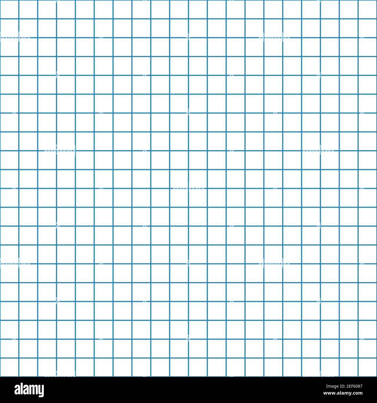 Grid paper. Abstract squared background with blue graph. Geometric ...