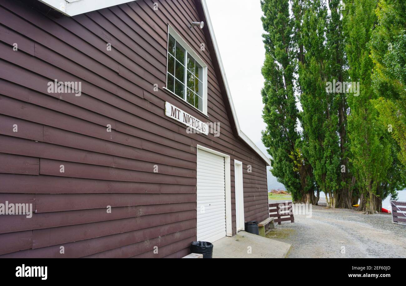 Queenstown New Zealand - March 2 2015; Editorial Mt Nicholas Station ...