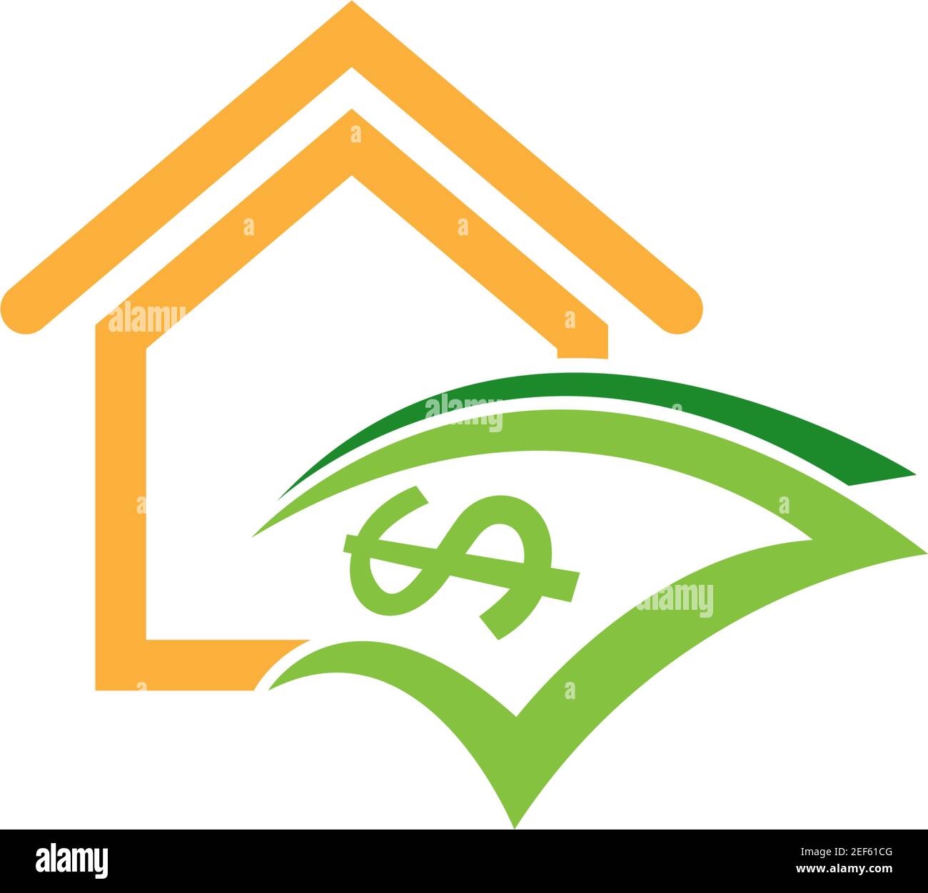 Home cash logo icon design vector illustration template Stock Vector ...