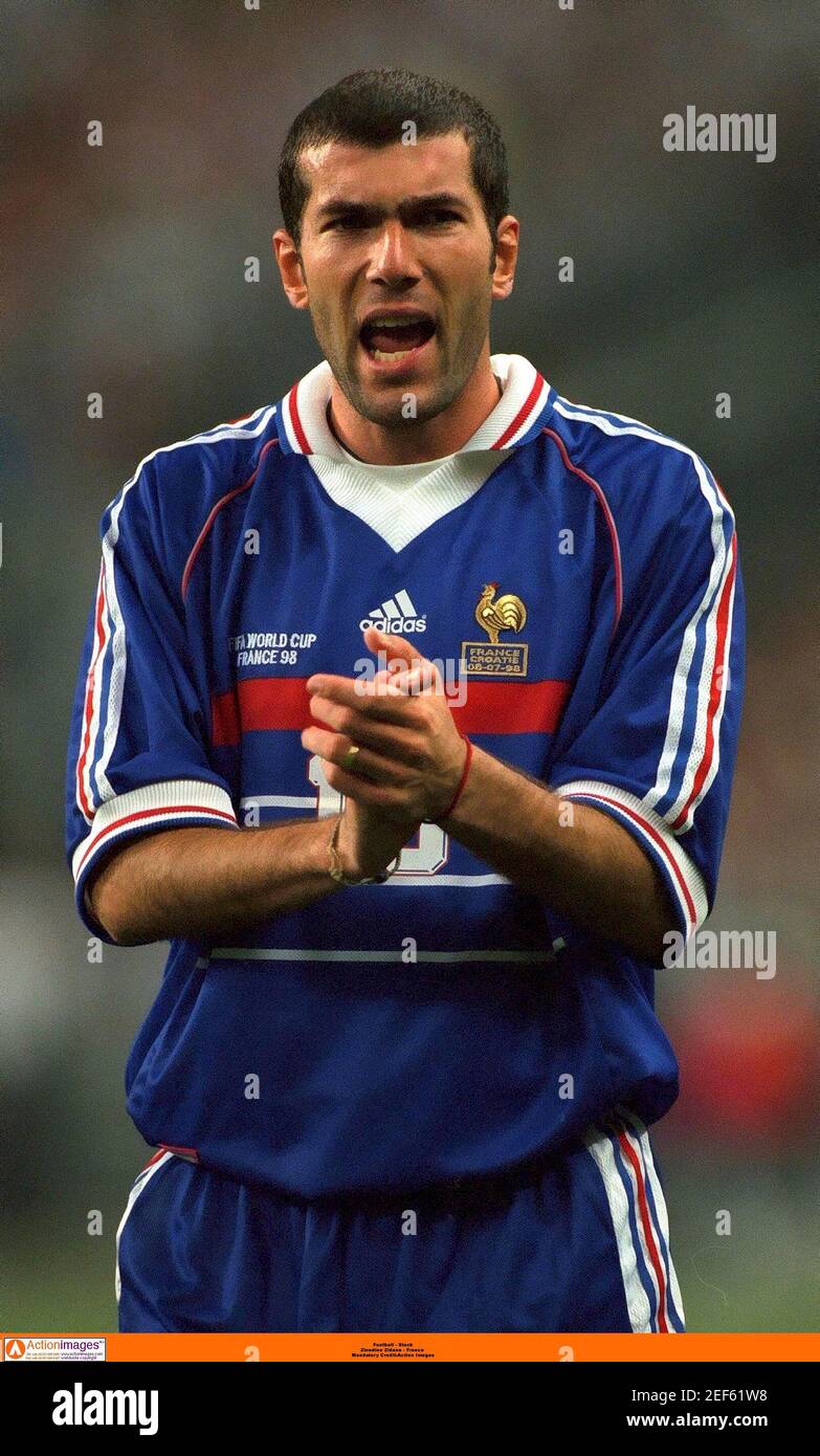 Zinedine zidane france hi-res stock photography and images - Alamy