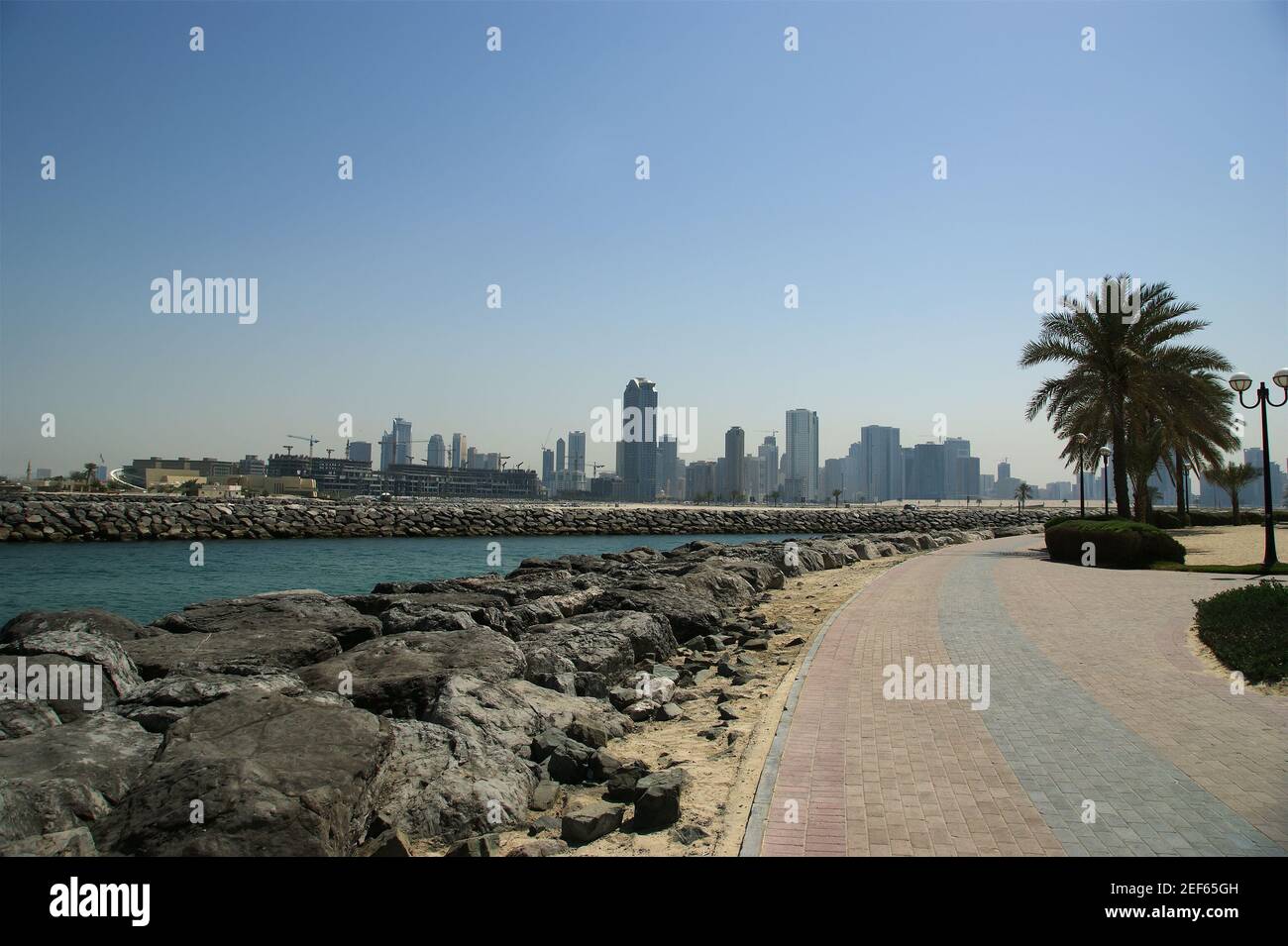 New Buildings as Skyscraper in Dubai, United Arab Emirates Stock Photo ...