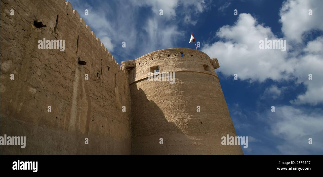 Old Fort. Dubai, United Arab Emirates (UAE Stock Photo - Alamy