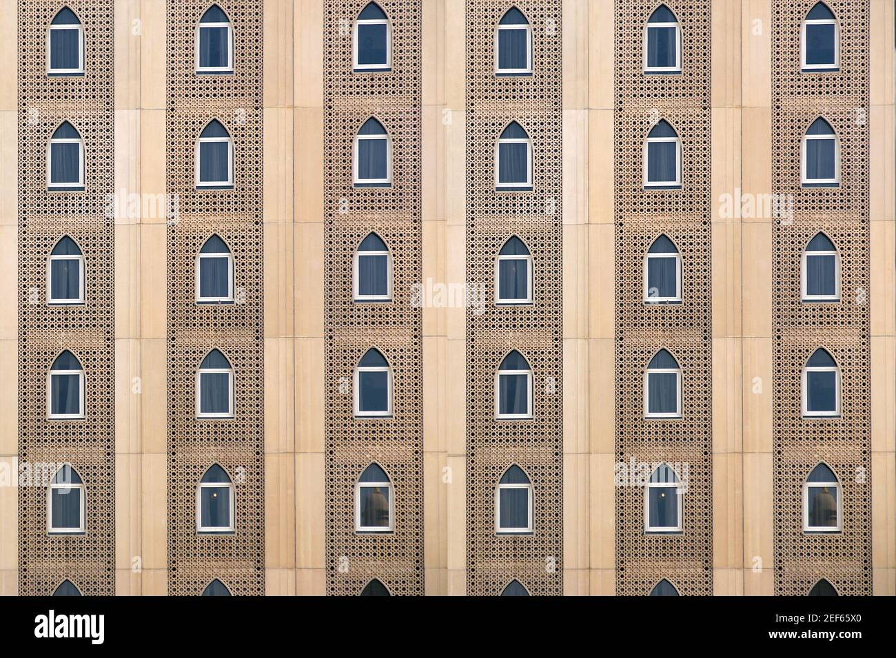 facade of a building in a traditional Arabic style Stock Photo - Alamy