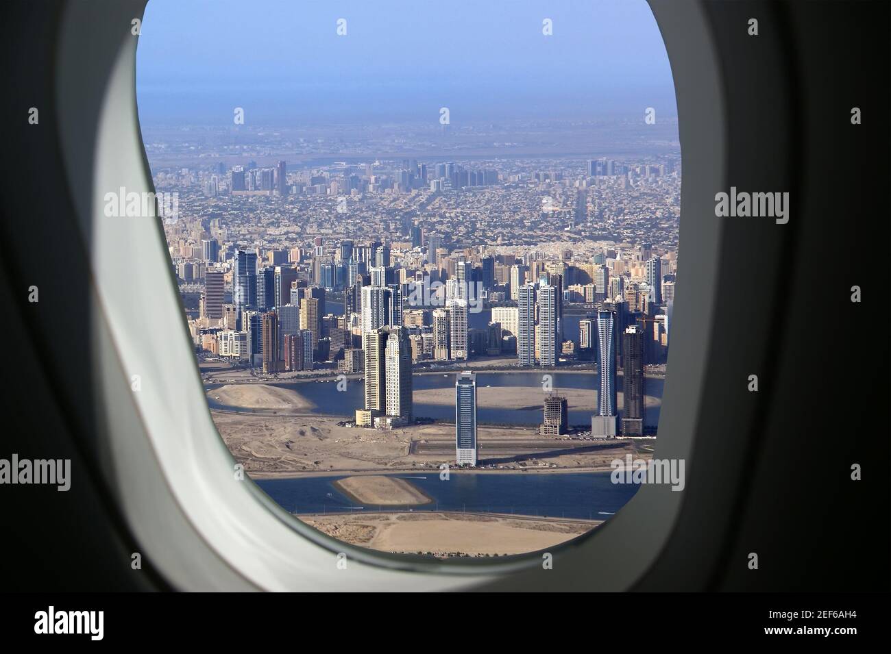 Aerial view. Dubai, United Arab Emirates (UAE Stock Photo - Alamy