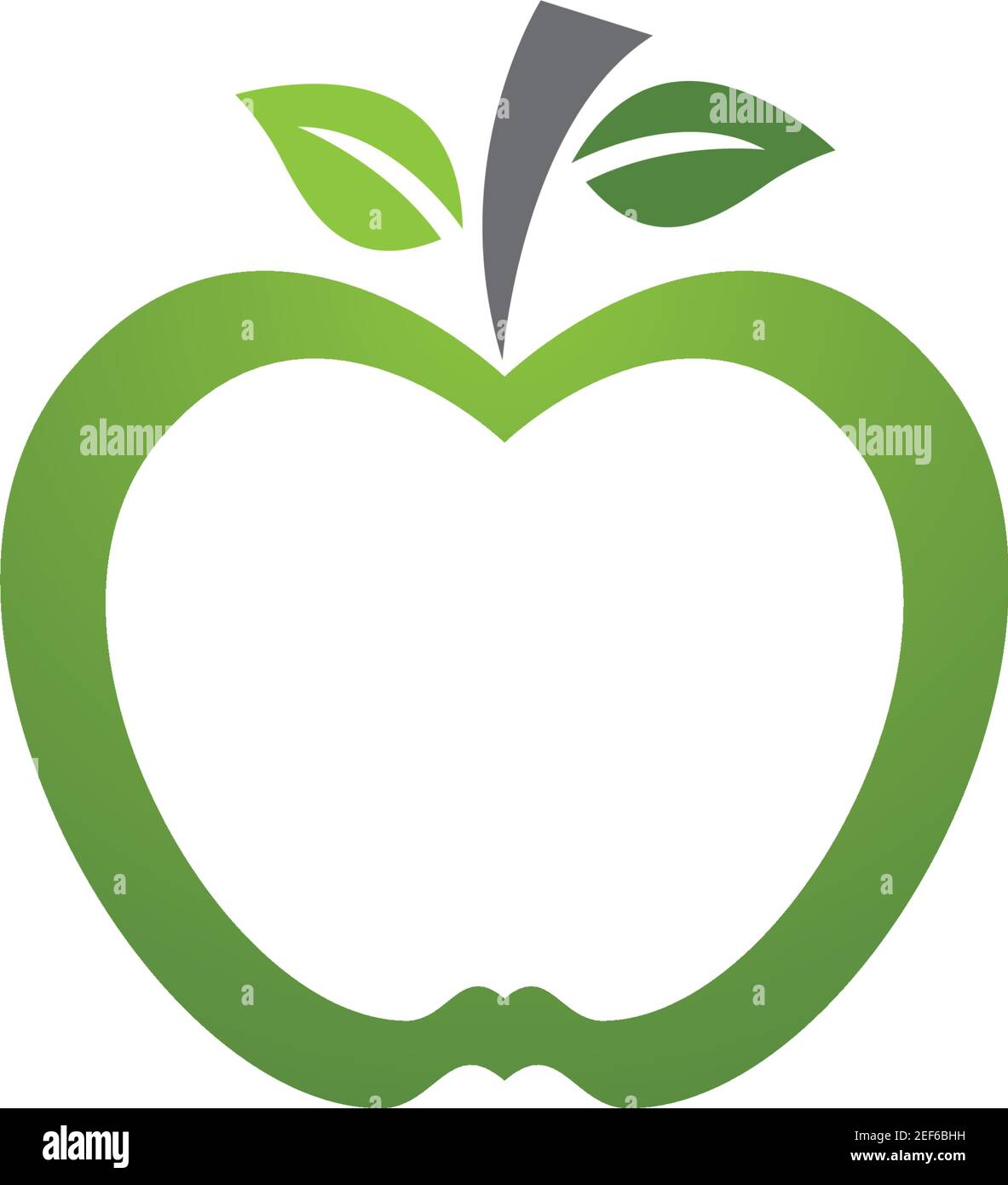 Apple logo template vector icon illustration design Stock Vector Image ...