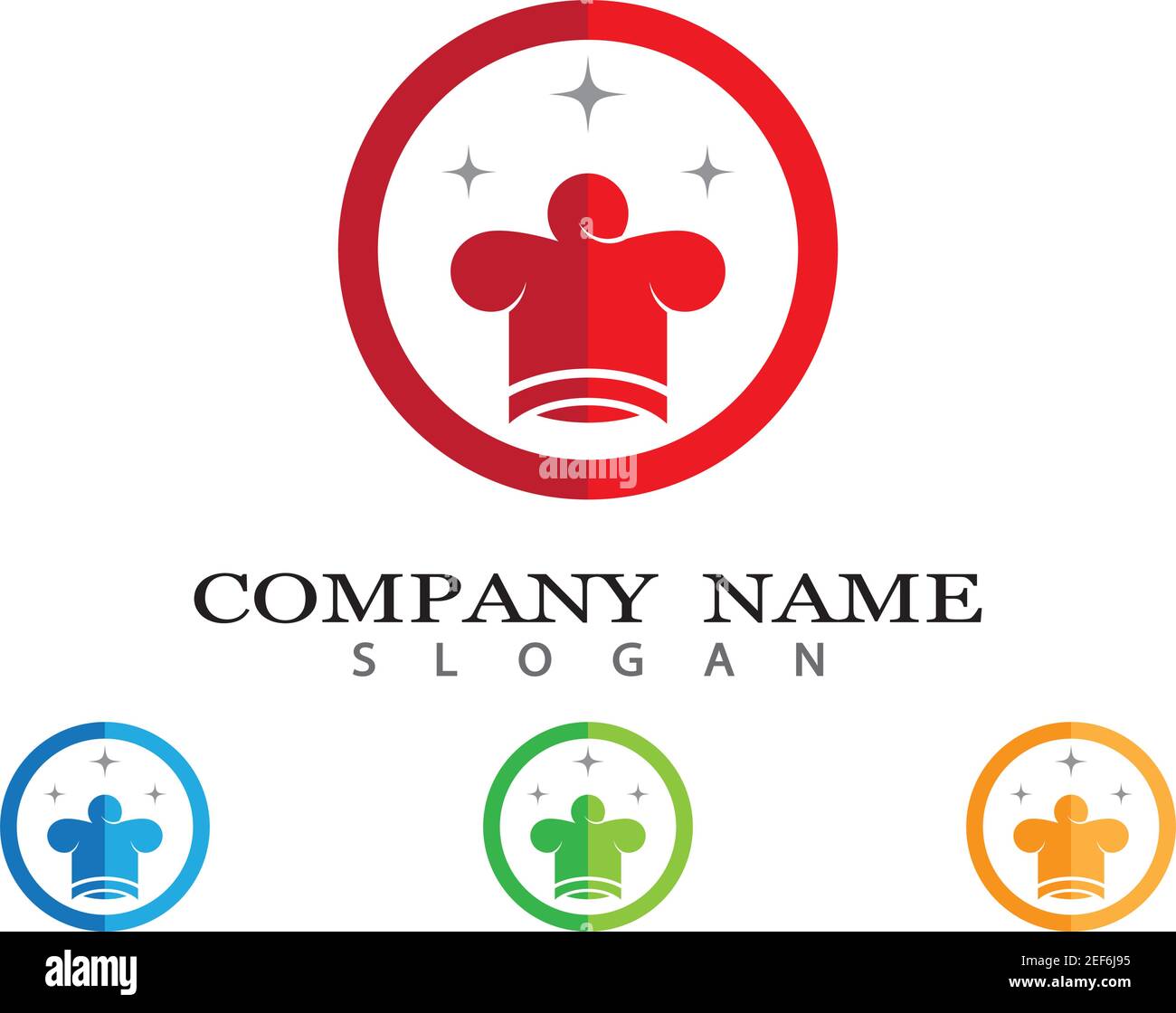Hat chef logo template vector icon illustration design Stock Vector ...