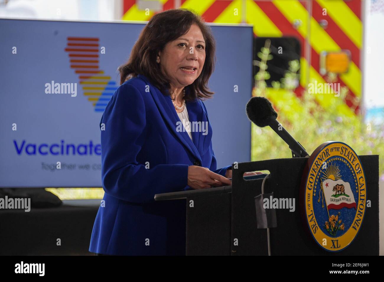 Los Angeles, United States. 16th Feb, 2021. Los Angeles County ...