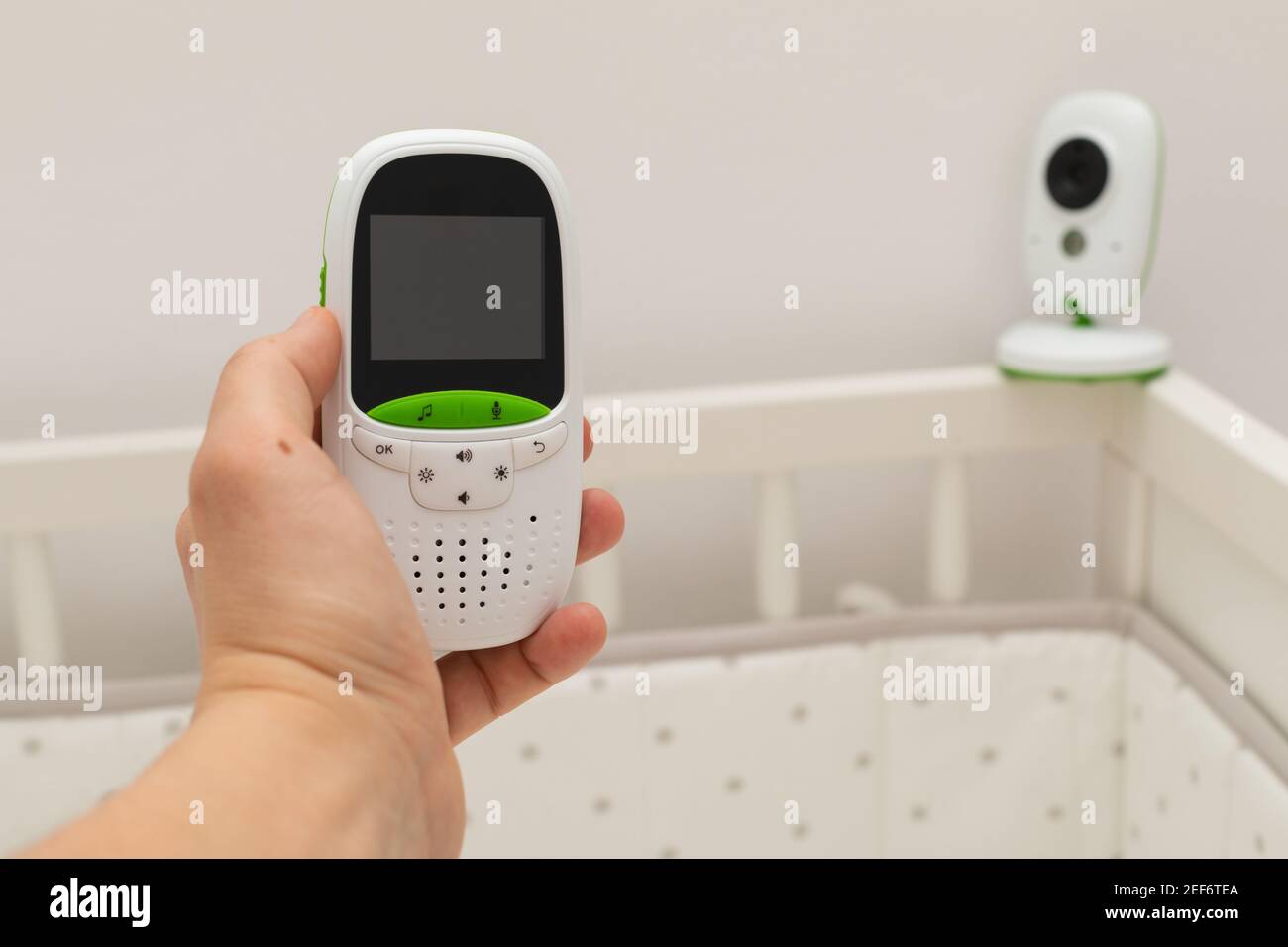 Picture of a baby monitor, camera a in child room Stock Photo - Alamy