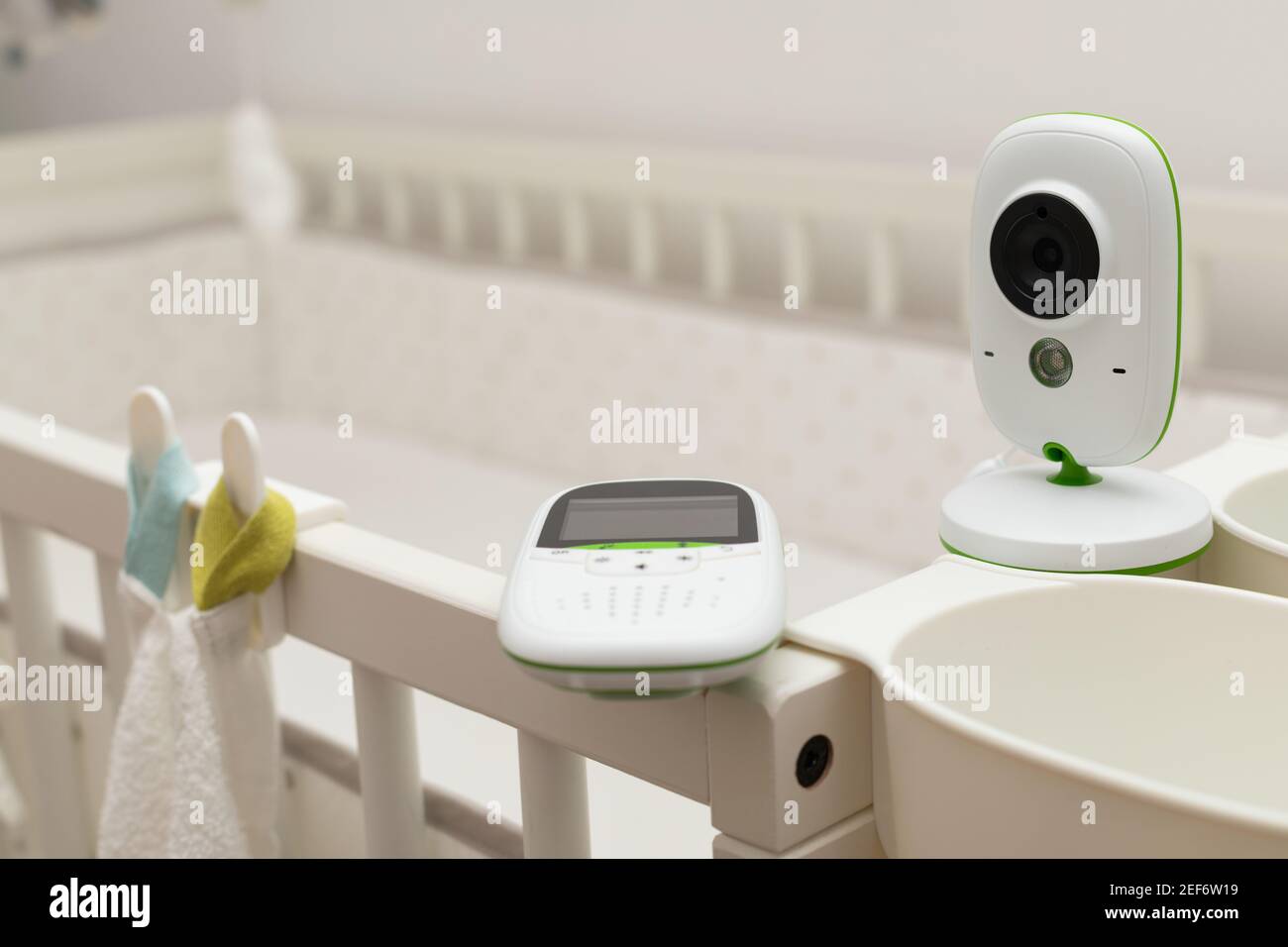 Picture of a baby monitor, camera a in child room Stock Photo - Alamy