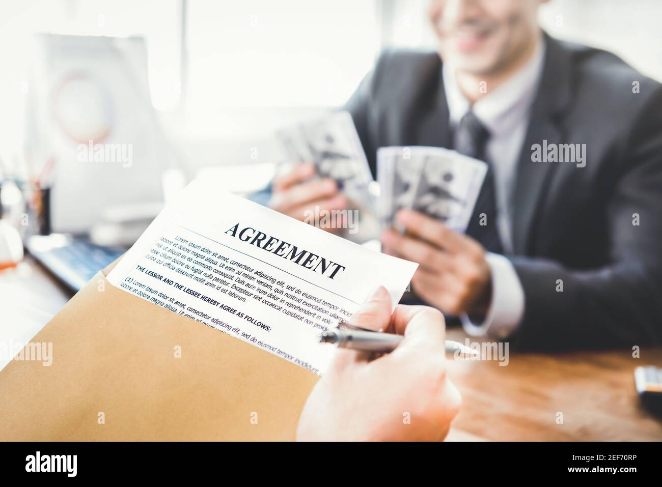 Corruption business people hi-res stock photography and images - Alamy