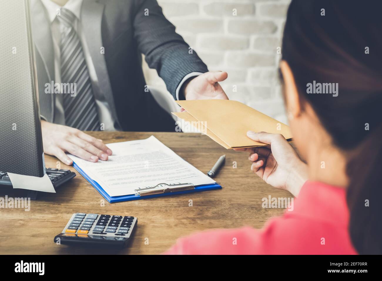Receiving envelope hi-res stock photography and images - Alamy