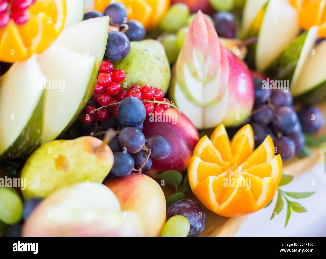Colorful and varios heap of fruits Stock Photo - Alamy