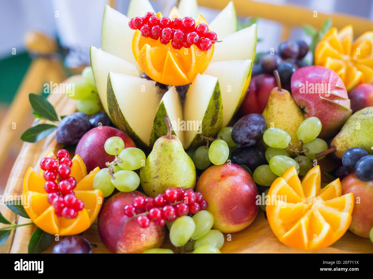 Colorful and varios heap of fruits Stock Photo - Alamy