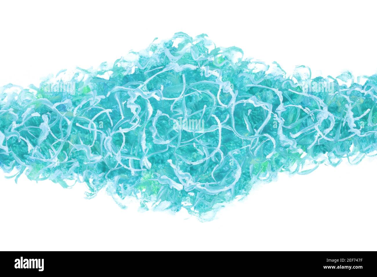 pastel color green forest abstract on natural grunge watercolor hand ...