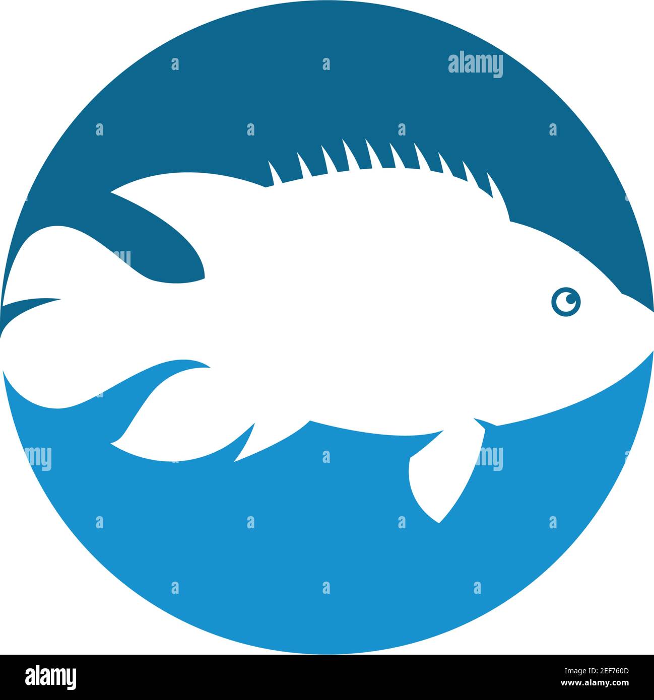 Fish logo template vector icon illustration design Stock Vector Image ...