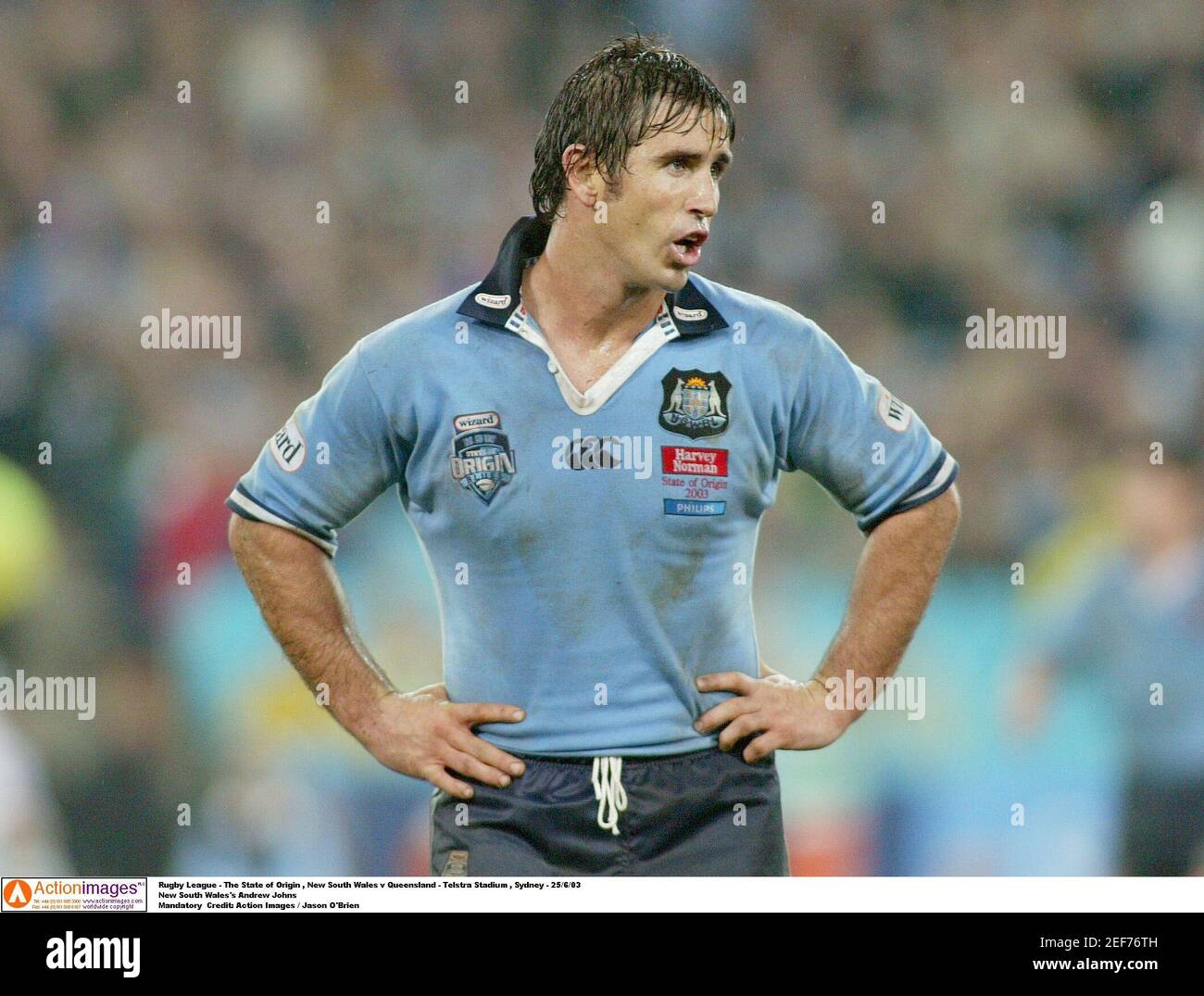 Rugby league andrew johns hi-res stock photography and images - Alamy