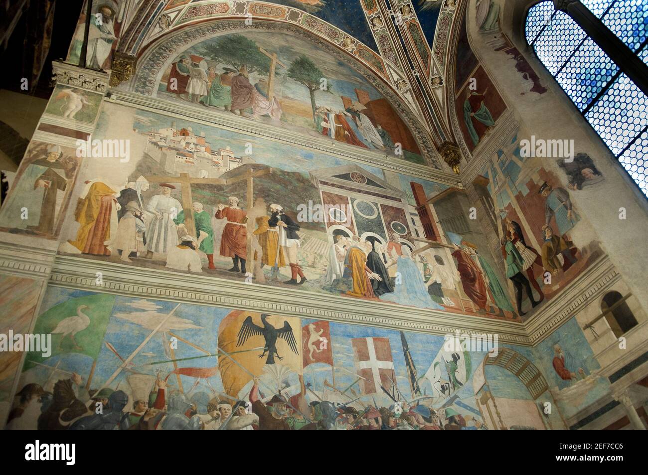 Europe, Italy, Tuscany, Italian Gothic Basilica di San Francesco ...