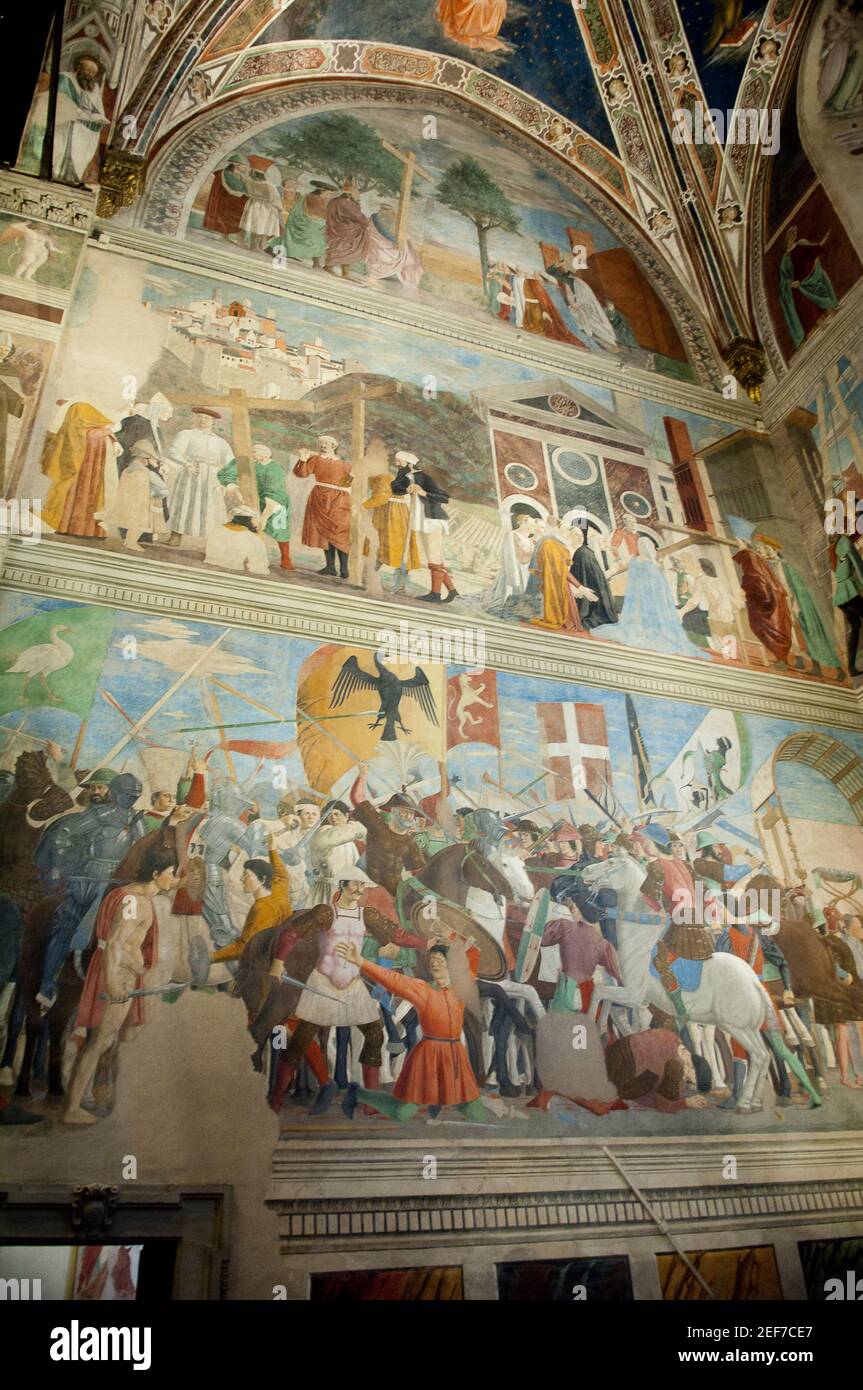 Europe, Italy, Tuscany, Italian Gothic Basilica di San Francesco ...