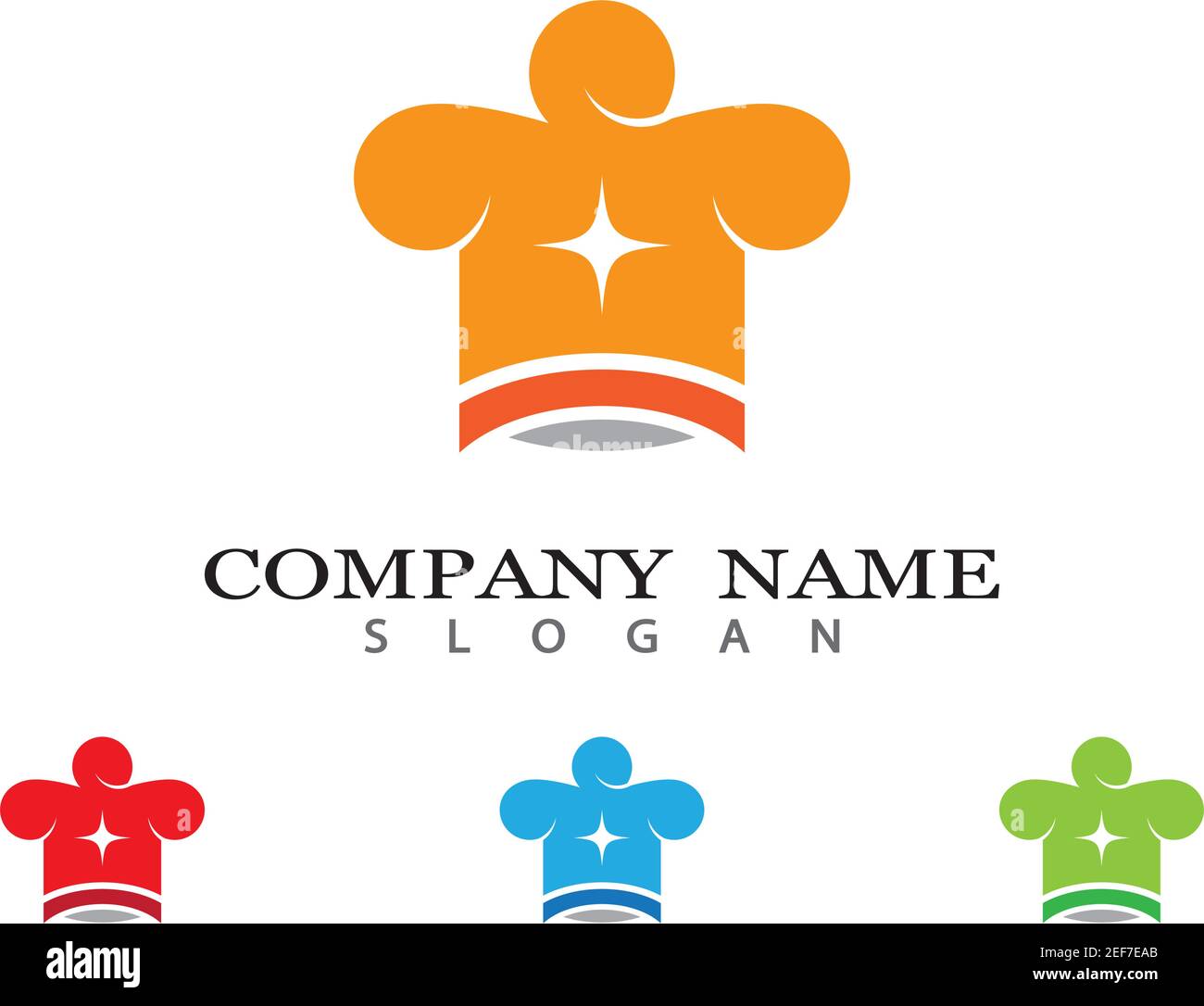Hat chef logo template vector icon illustration design Stock Vector ...