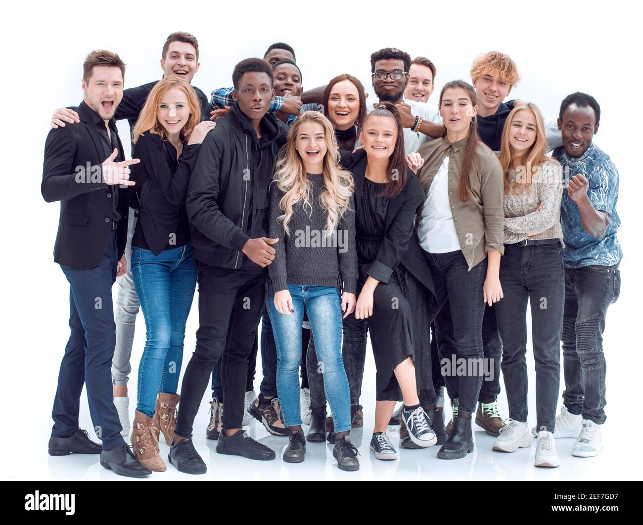 Casual group of people walking Stock Photo - Alamy