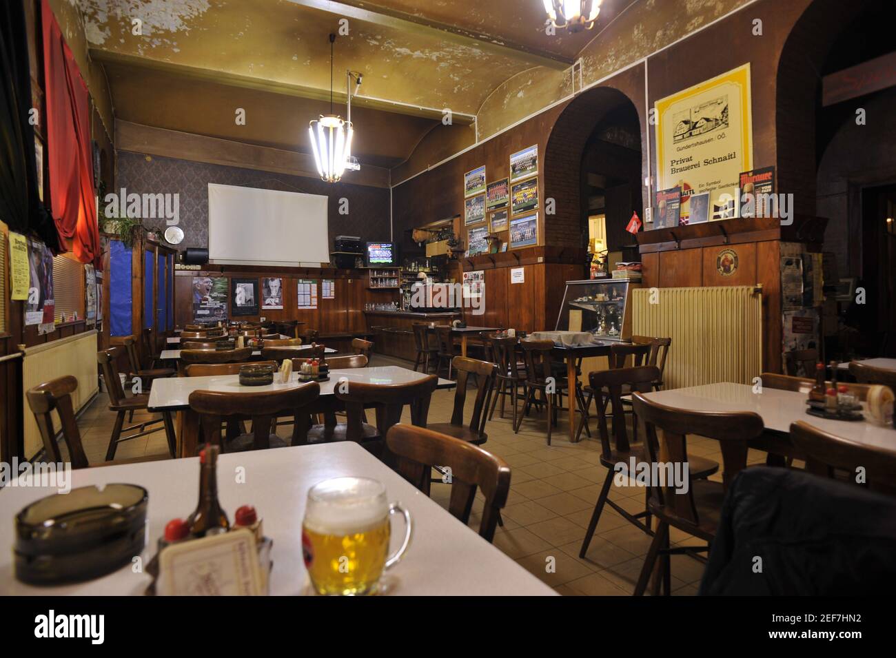 Wien, Burggasse, ehemaliges Gasthaus Adlerhof Stock Photo - Alamy