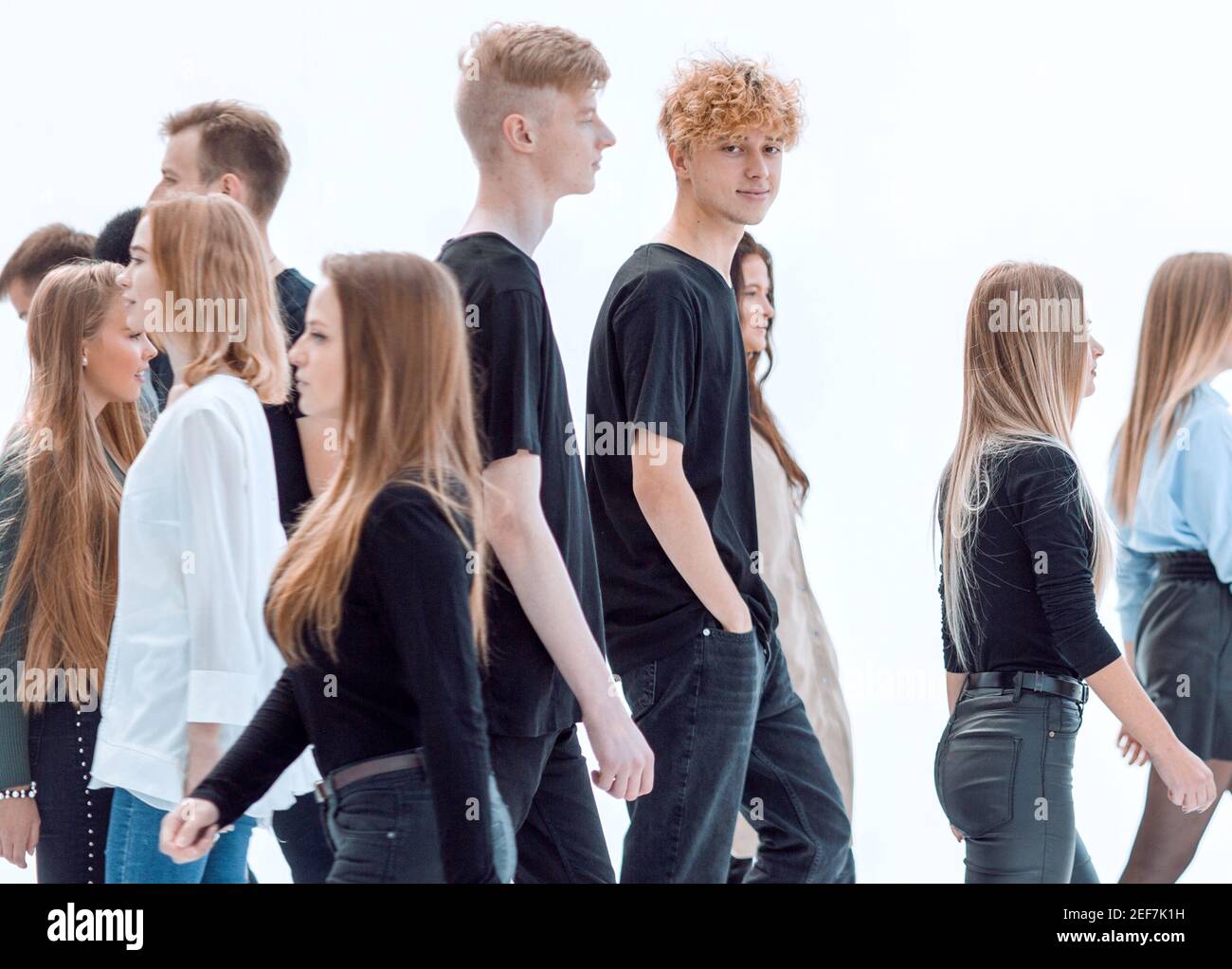 Stepping towards each other hi-res stock photography and images - Alamy