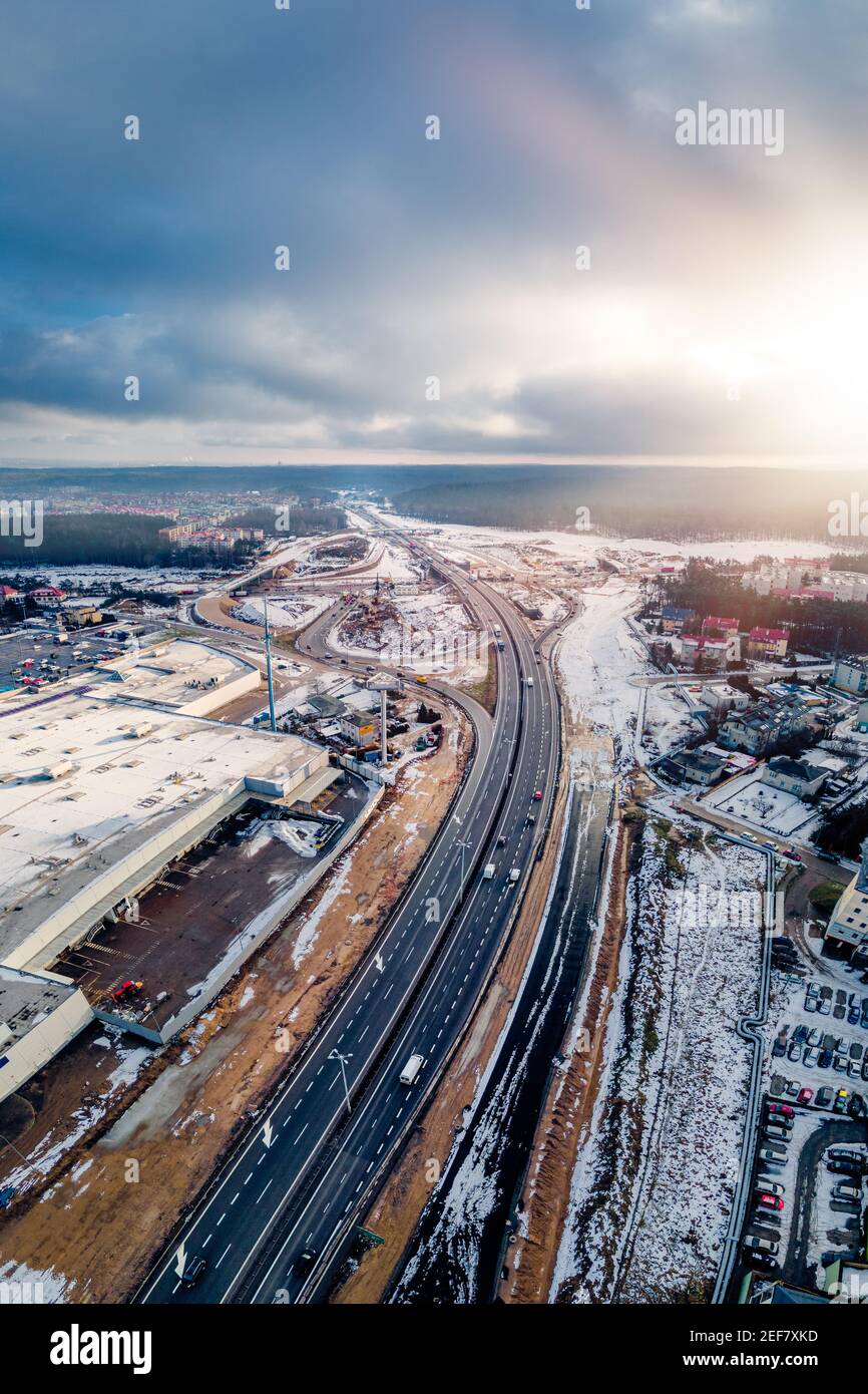City ring road hi-res stock photography and images - Alamy