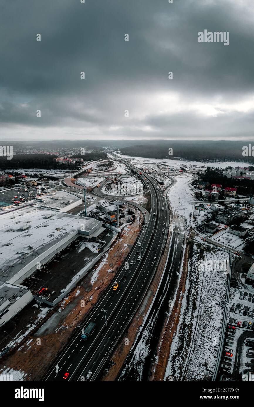 City ring road hi-res stock photography and images - Alamy