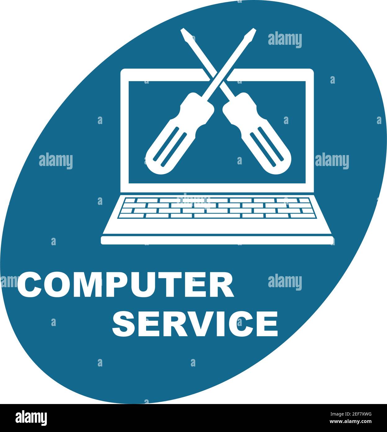 Computer Repair Logo
