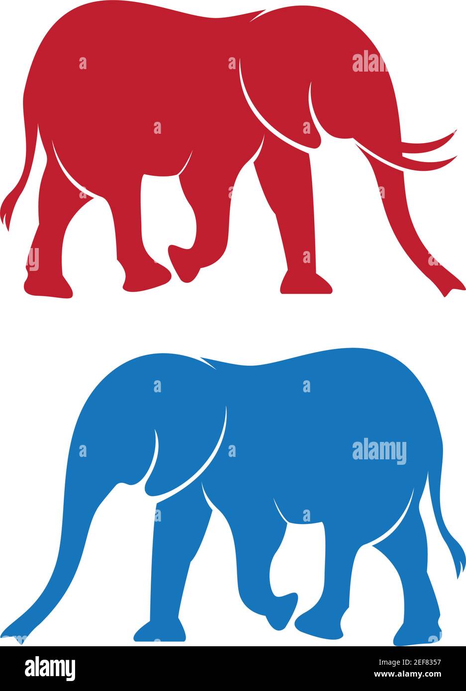 Elephant logo template vector icon illustration design Stock Vector ...