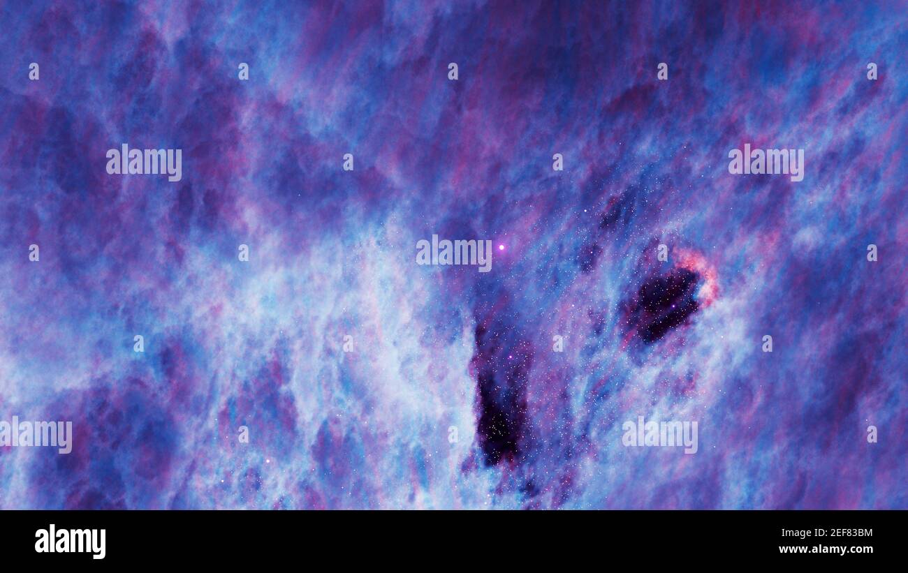 Texture of nebula close-up. 3d rendering Stock Photo - Alamy