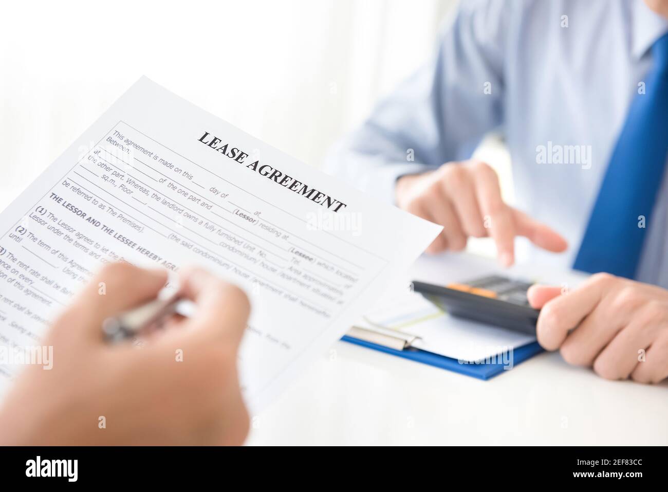 Agreement paper hi-res stock photography and images - Alamy