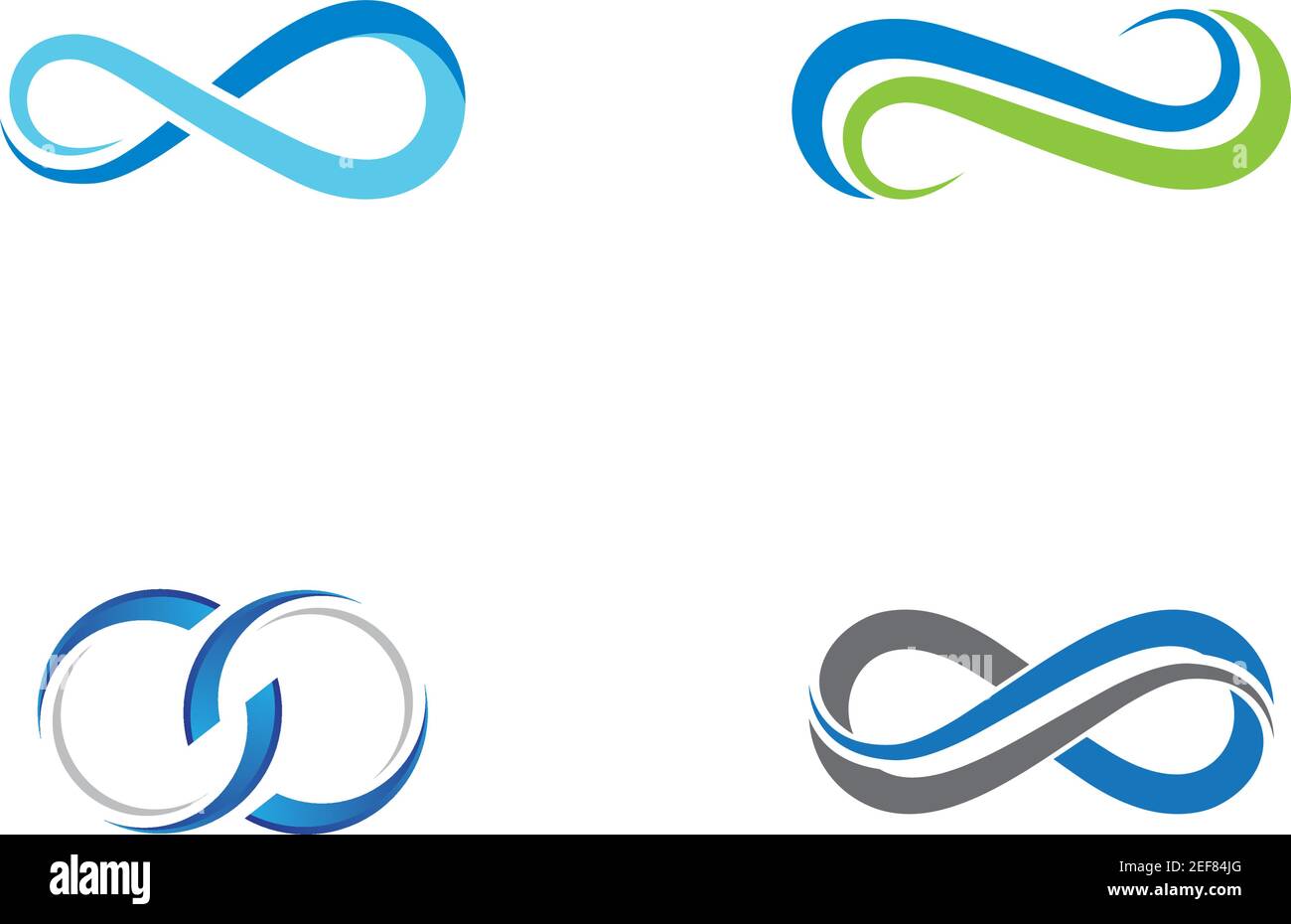 Infinity logo template vector icon illustration design Stock Vector ...