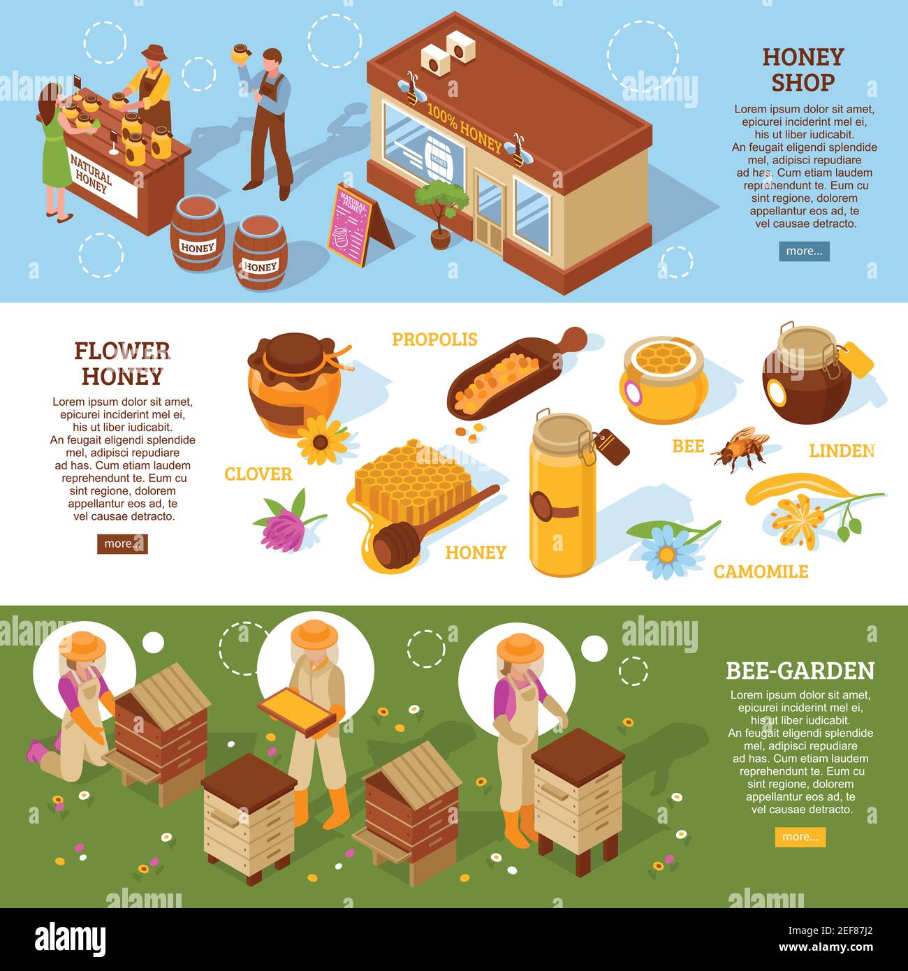 Bee keeping vector vectors hi-res stock photography and images - Alamy