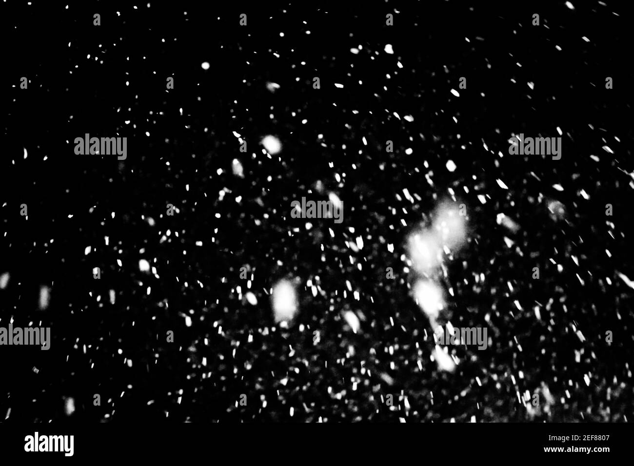 Cold Winter Night Background