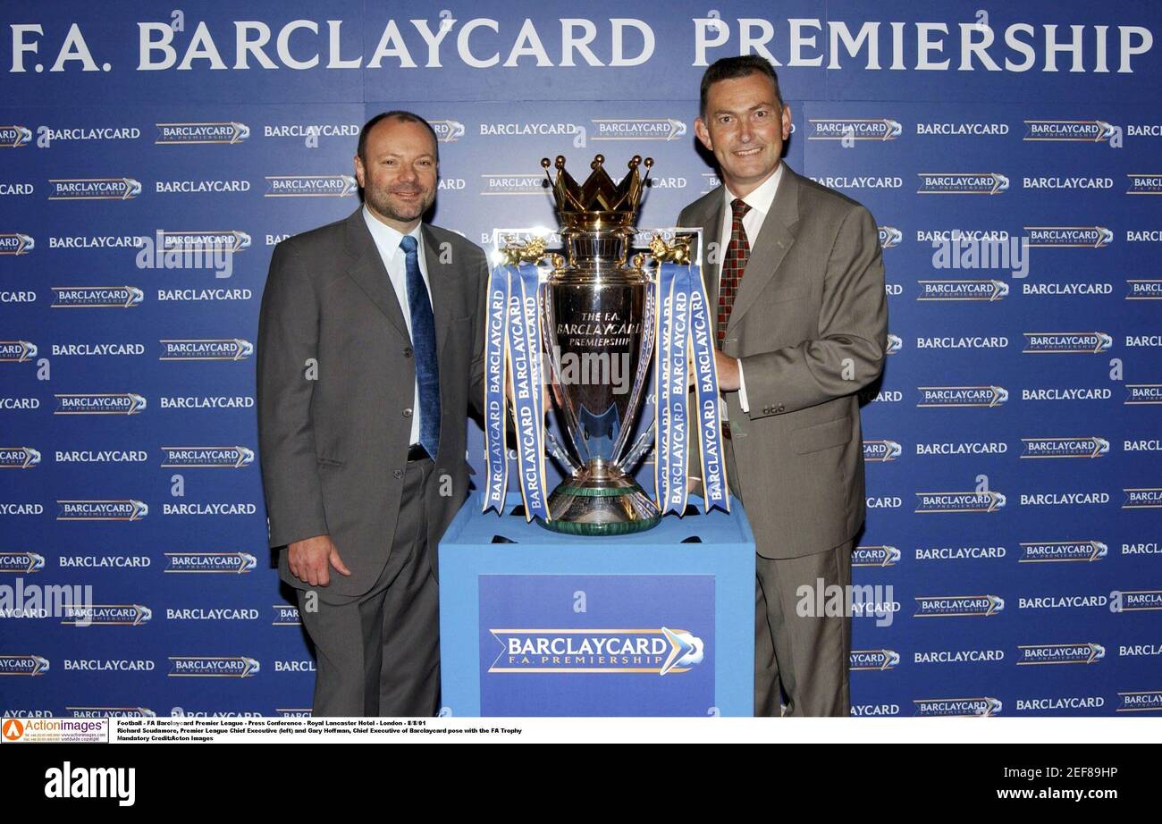 Chief executive of the premier league richard scudamore gary hoffman hi ...