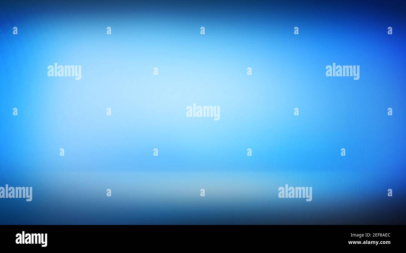 Bright Blue Abstract background with spot light empty space. 3D ...