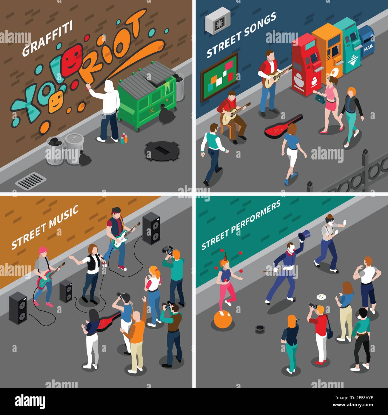 Pantomime audience Stock Vector Images - Alamy