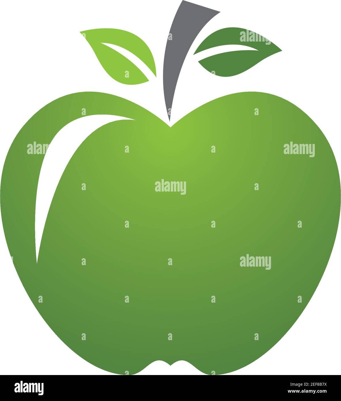 Apple logo template vector icon illustration design Stock Vector Image ...