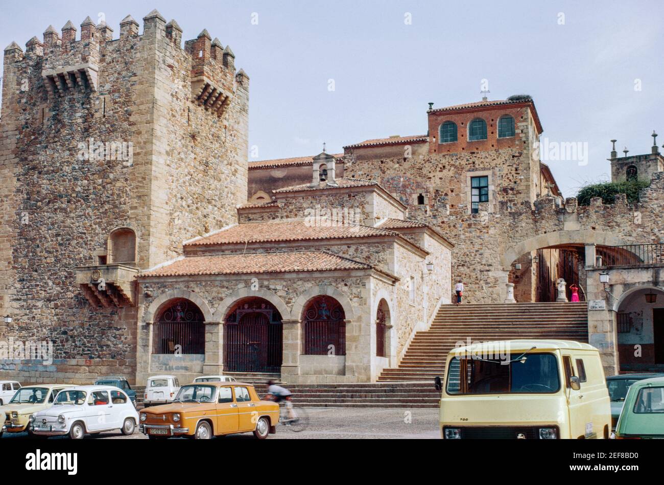 Caceres - historical city of Spain located in the autonomous community ...
