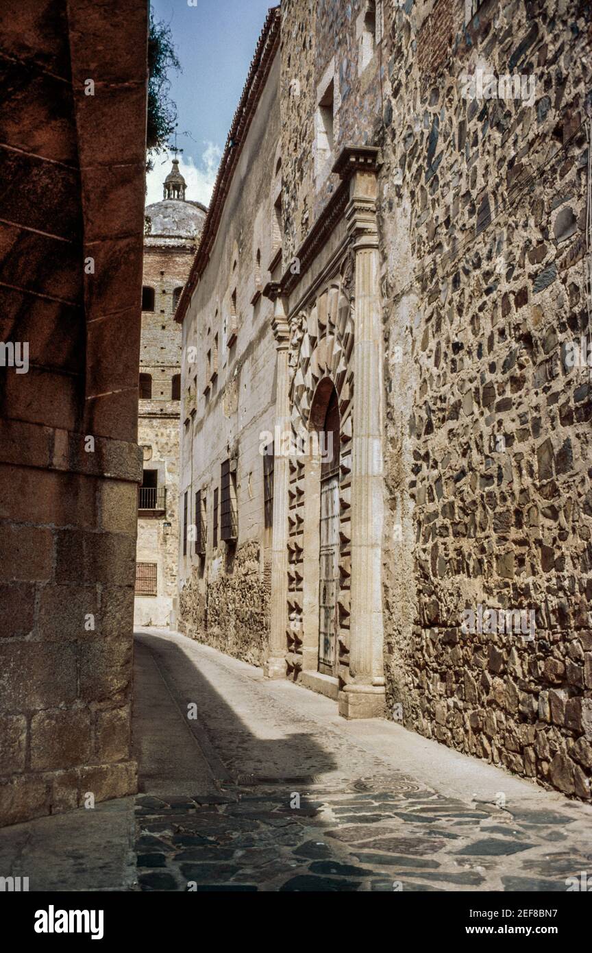 Caceres - historical city of Spain located in the autonomous community ...