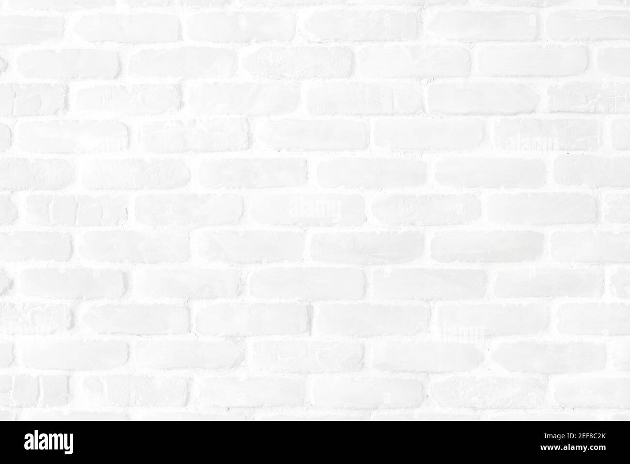 Clean white brick wall texture for background Stock Photo - Alamy