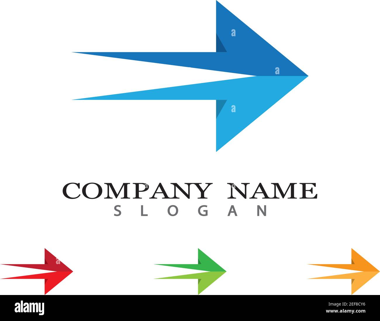 Arrows vector illustration icon Logo Template design Stock Vector Image ...