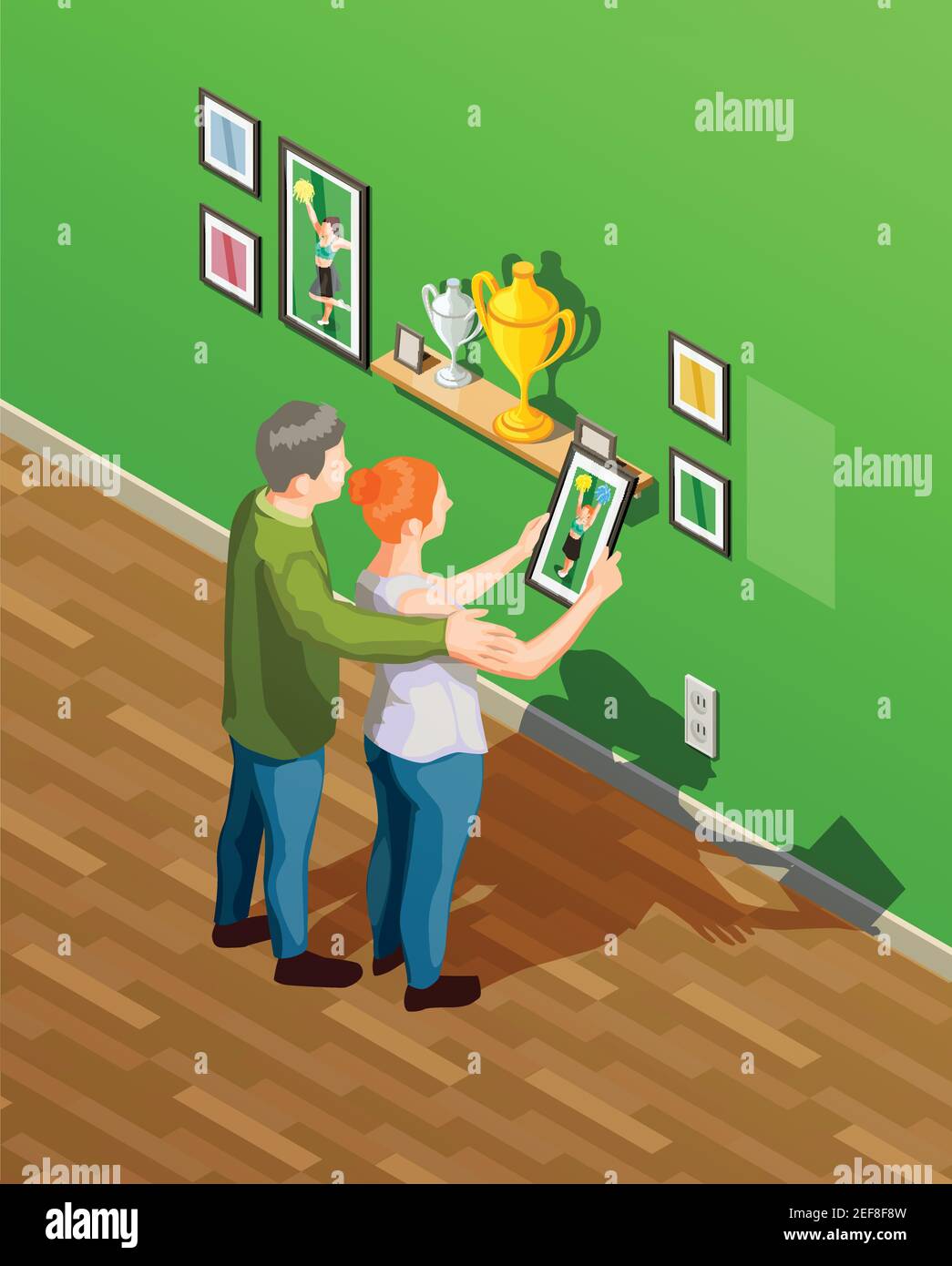 Parents pride Stock Vector Images - Alamy