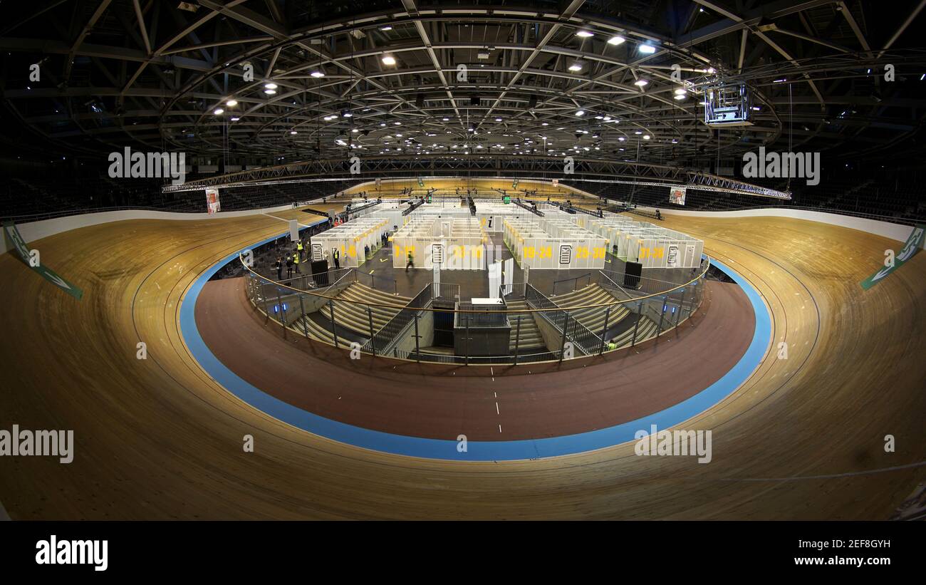 Berlin, Germany. 17th Feb, 2021. Interior view of the newly opened ...